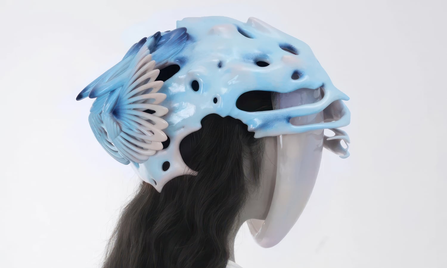 SLA 3D Printed Breath Vessel Resin Sculptural Artwork - FacFox