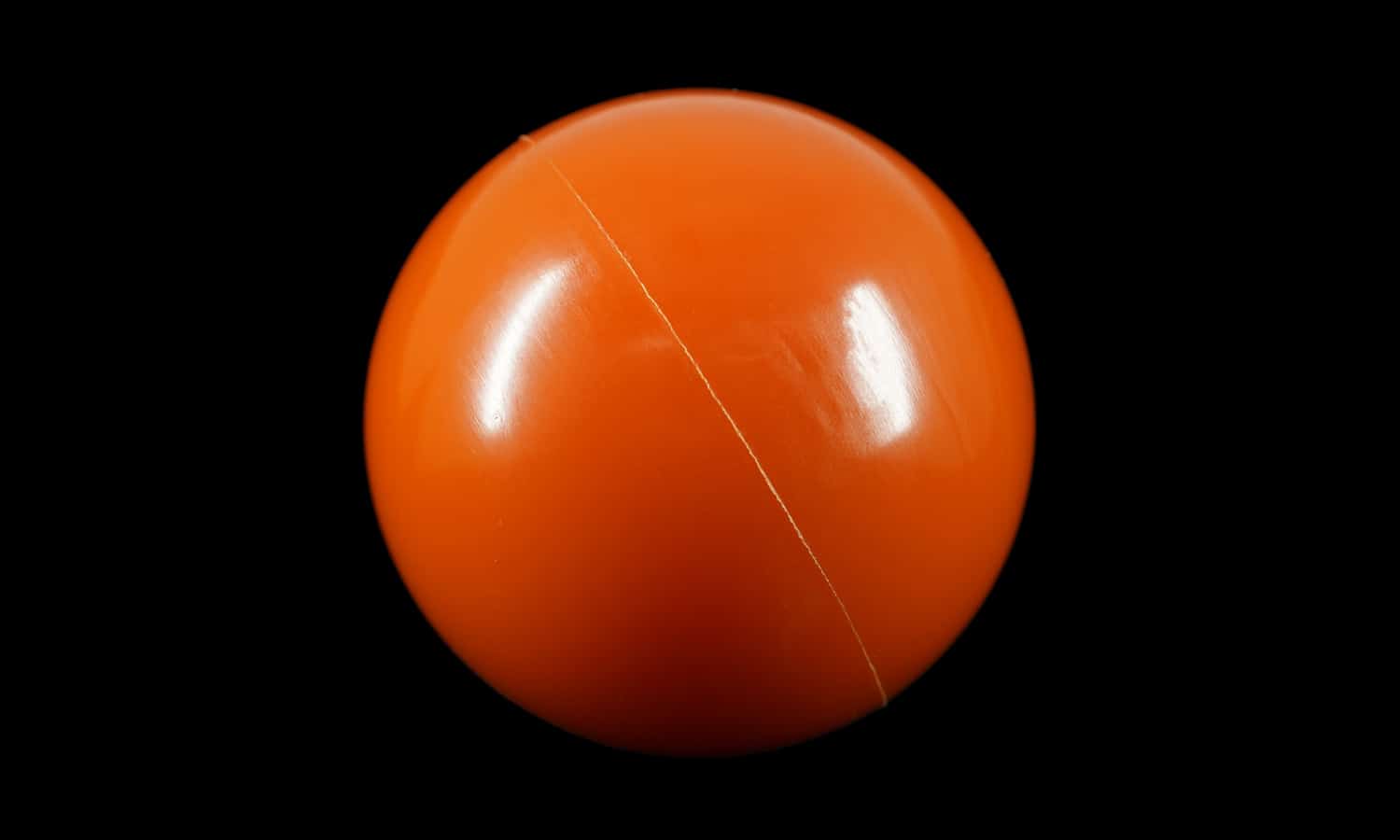 PU Casting Glossy Orange Sphere Prototype - FacFox