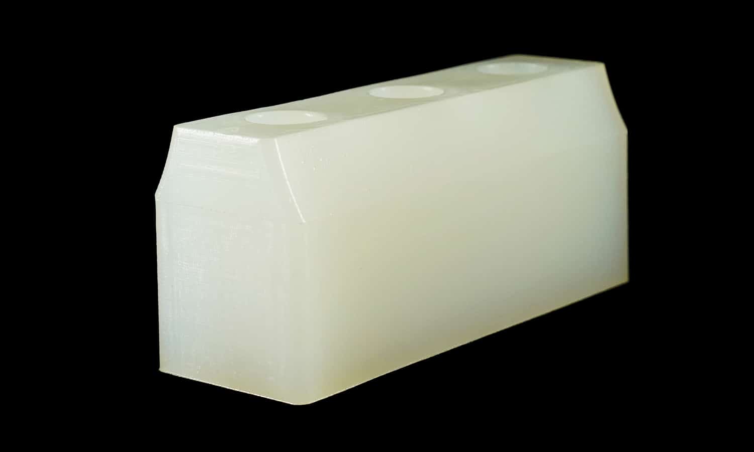 Vacuum Casting PU Fixture Block with CNC Holes - FacFox