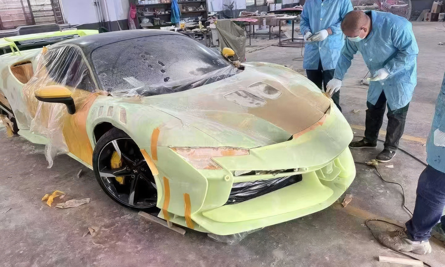 Reverse Engineered and 3D Printed Full-Body Hypercar Prototype