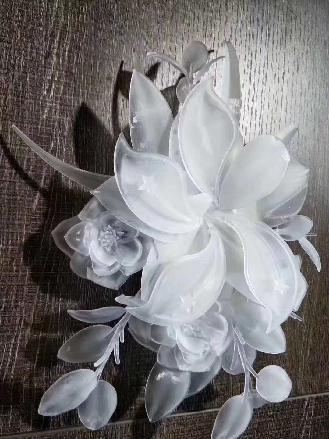 SLA 3D Printed Blooming Flower - FacFox
