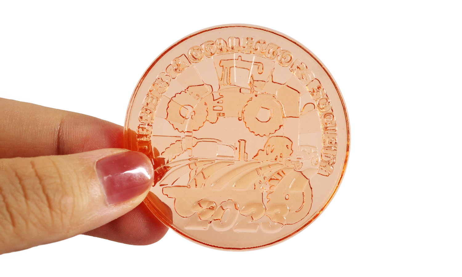 SLA 3D Printed 150℃ High-temp Clear Resin Medals - FacFox