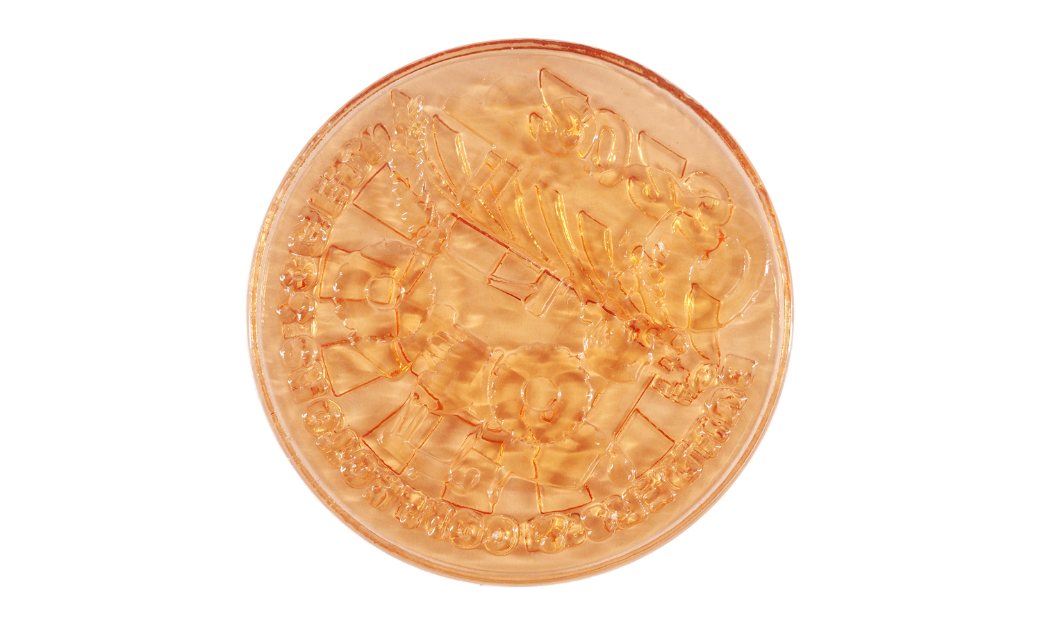 SLA 3D Printed 150℃ High-temp Clear Resin Medals - FacFox