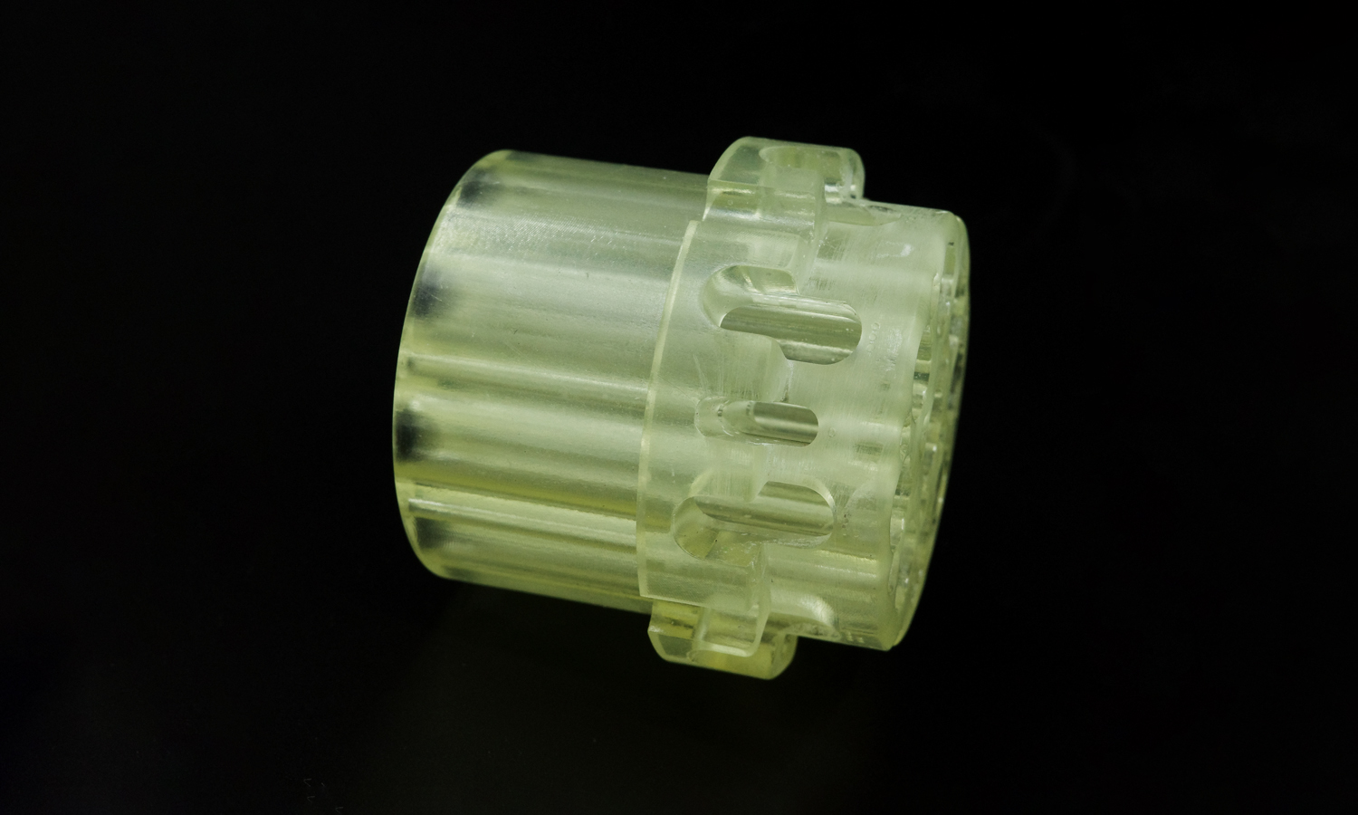 SLA 3D Printed High-temp Resin 238℃ Fluid System Part - FacFox