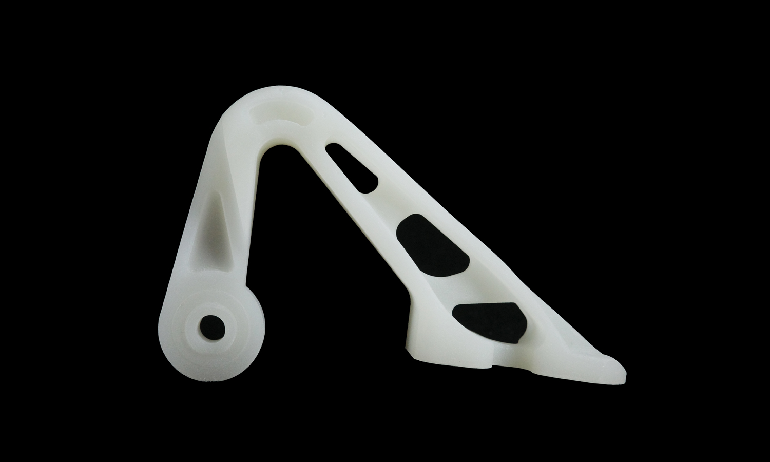 SLA 3D Printed High-temp Resin 140℃ Triangular Bracket - FacFox