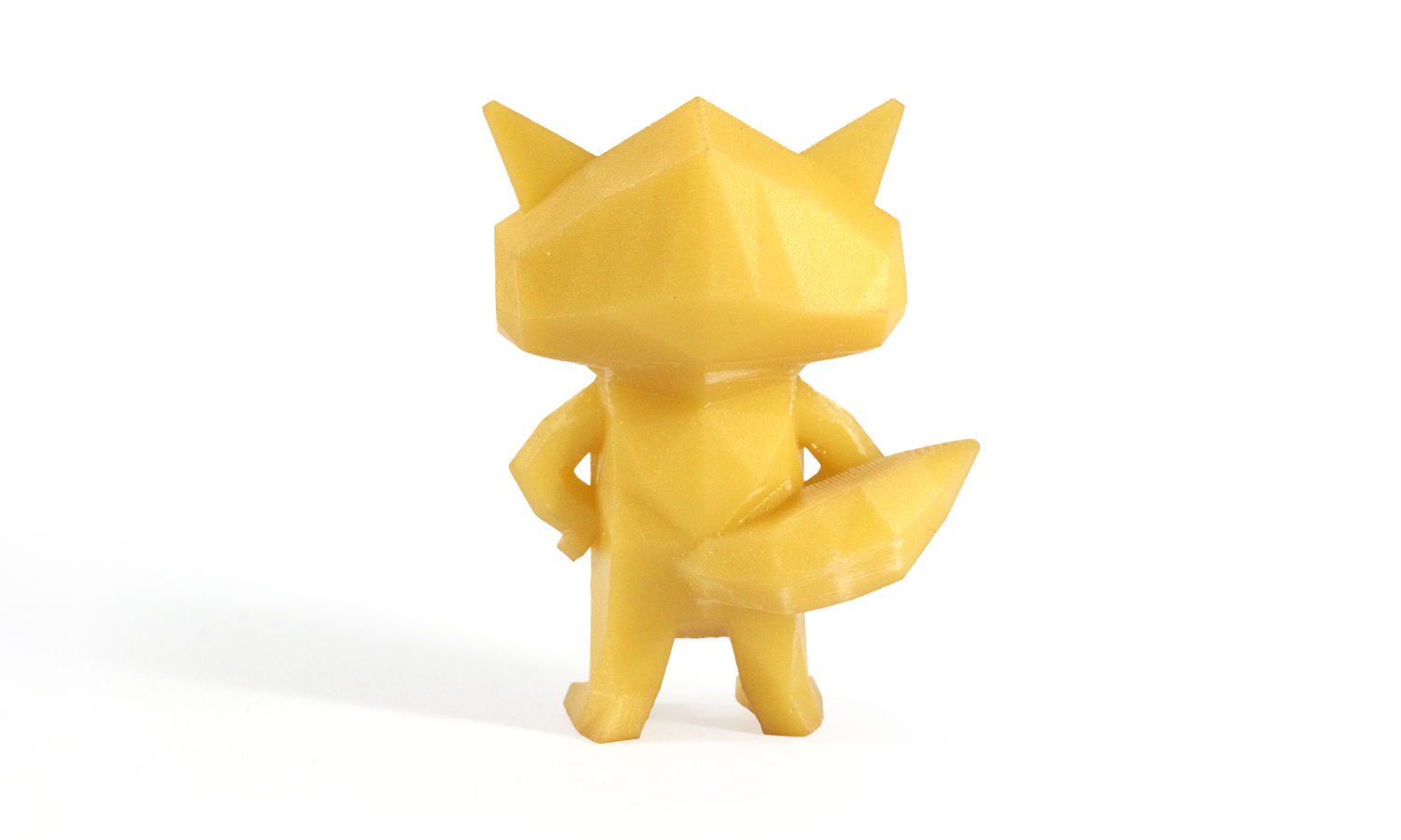 SLA High-temp Resin-220°C Mascot Fox Miniature - FacFox