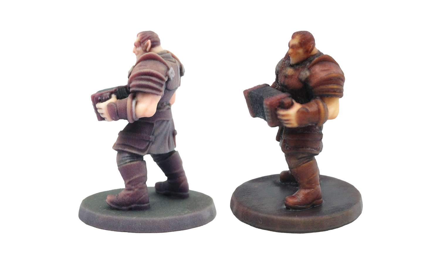 WJP vs Mimaki Full-Color Accordion Player Miniatures - FacFox